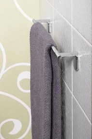 Aqualine Aqualine, ZERO držák ručníků 330x55mm, chrom, ZE320