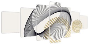 Obraz - Geometrické tvary N⁰3 (210x100 cm)