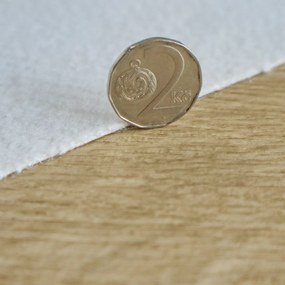 Gerflor, PVC podlaha - lino AladinTex Plus 2351 Timber Golden, na míru, šíře 4m, hnědá, filc, chodba / předsíň