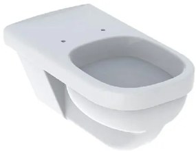 Geberit Selnova Comfort - Závěsné WC, bezbariérové, ploché splachování, bílá 500.792.01.7