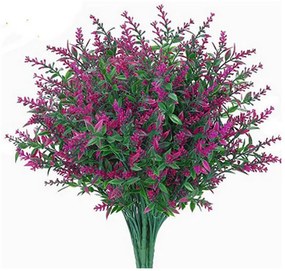 Umělá květina - levandule 35 cm Barva: fuchsiová
