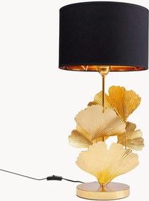Velká stolní lampa Flores Gold