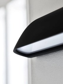 NOR 84091003 Venkovní nástěnné svítidlo Front 36 1x13,9W LED černá opál - NORDLUX
