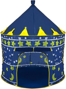 Aga4Kids Dětský hrací stan Castle Dark Blue