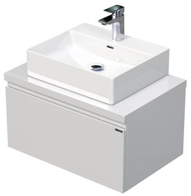 Intedoor Letty Desk skříňka s umyvadlem na desku LE DESK 70 1Z Barva: A3416 Bílá Mat