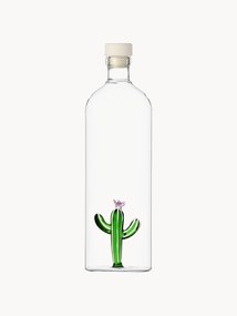 Ručně vyrobená karafa z borosilikátového skla Cactus