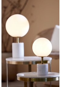 Bílá stolní lampa (výška 35 cm) Medina – Light &amp; Living