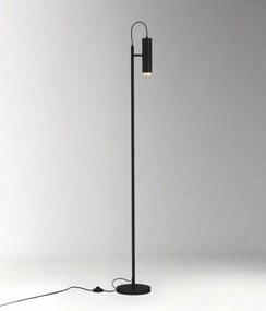 Designová stojací lampa Nessi Černá
