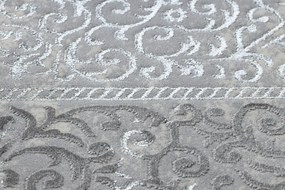 Dywany Łuszczów Kusový koberec Core W7161 Vintage rosette grey ROZMĚR: 140x190