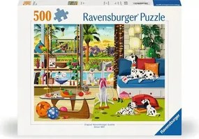Ravensburger Domácí mazlíčci z Palm Springs / 500 dílků / od 12 let
