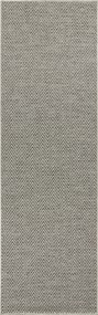 Behúň Nature 104269 Grey / Anthracite – na von aj na doma, 80x250, šedá, chodba / predsieň, BT Carpet