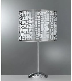 ONLI - Stolní lampa BRUCE 1xE27/15W/230V 52 cm matný chrom