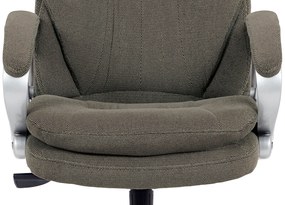 Kancelářská židle CHLOE, šedo-zelená látka