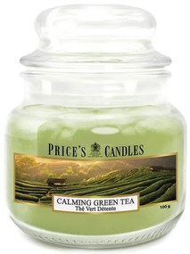 PRICE´S MINI svíčka ve skle Calming Green Tea  - hoření 30h
