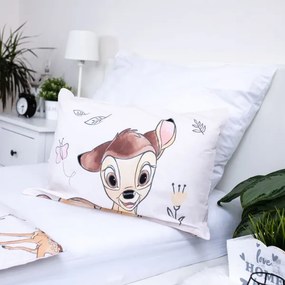 Jerry Fabrics Povlečení do postýlky Bambi Beige baby 100x135, 40x60 cm