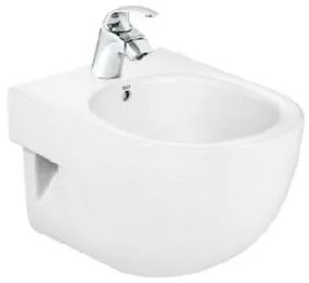 Roca Meridian - Závěsný bidet, otvor pro baterii, bílá A357246000