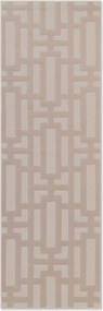 ELLE Decoration, Běhoun Perles 106189 Beige Cream z kolekce Elle, 80x240, béžová, ložnice