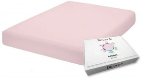 Nepropustné hyperprodyšné prostěradlo BelnoU ECOBEL 90x200 cm - světle růžová
