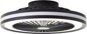 Brilliant G99280/06  Stmívatelné LED svítidlo PALMERO &amp; reverzní VENTILÁTOR + funkce LED