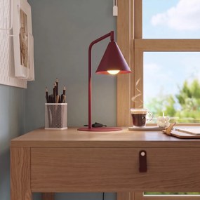 Sollux Lighting Stolní lampa NOX bordó