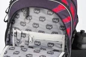 BAAGL Školní batoh Core Láva / 25 l / vhodná od 3. třídy