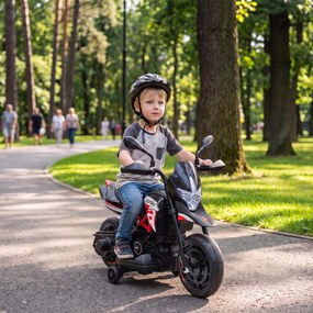 AIYAPLAY dětská elektrická motorka Aprilia 6 V, červená
