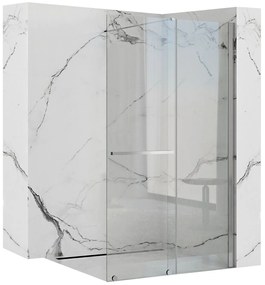 Rea - Cortis posuvná sprchová zástěna 120x200cm, 6mm sklo, čiré sklo/chromový profil, REA-K7211
