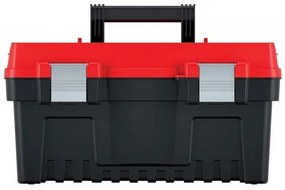 Kufr na nářadí s alu zámky 47,6 × 26 × 25,6 cm, přepážky
