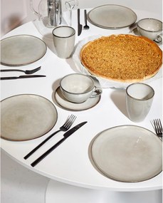 Zelený dezertní talíř z kameniny ø 21 cm Artisan – Salt&amp;Pepper