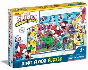 Marvel Velké podlahové puzzle s interaktivním perem