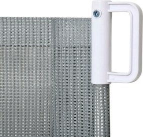 Bezpečnostní branka do dveří PawHut pro psy, bezpečnostní zábrana, výsuvná, 115Lx82,5Hcm| Aosom
