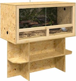 Terárium Hnědá 100 x 50 x 100 cm OSB 3397883