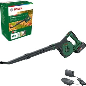 Bosch Zahradní technika - 18V AKU fukar na listí, 1x aku 2,5 Ah Li-Ion, nabíječka 06008A0600