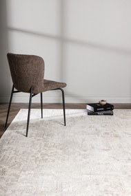 Obdélníkový koberec Cleo, stříbrný, 340x240