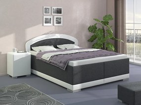 Vysoká čalouněná postel Kappa 160x200 cm - výběr barev