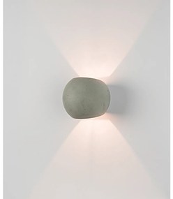 Zambelis 180021 nástěnné svítidlo z betonu, 1xG9, 13cm
