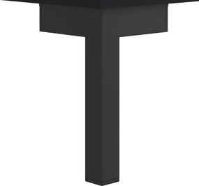 vidaXL Skříň highboard 34,5x34x180 cm kompozit [3189702] Barva: Černá
