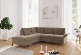 XXXLutz ROHOVÁ SEDAČKA, textil, světle hnědá Sit & More - Sedací soupravy - 00014401616W