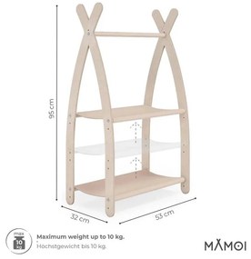 Dětská šatní skříň montessori