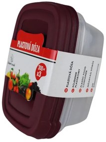 Smartcook Plastová dóza 3x0,3l