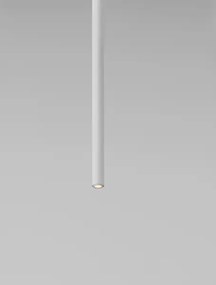 Minimalisticky lustr na lanku Stilvi Bílá