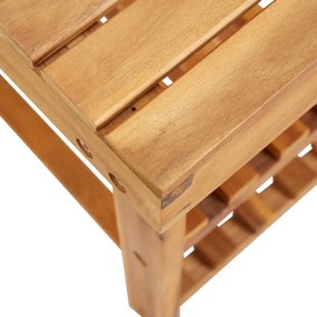 vidaXL Botník 50 x 32 x 45 cm masivní akáciové dřevo [45929]