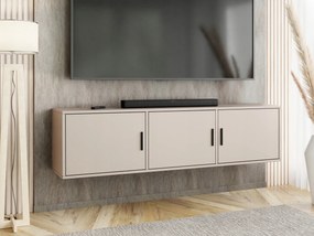 TV skříňka ROJO 3 kašmír uzavřená TV skříňka s policí
