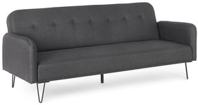 BIZZOTTO Rozkládací pohovka BRIDJET 200 cm černá 0735213