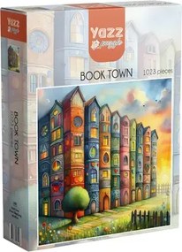 YAZZ Puzzle Booktown / 1023 dílků / 60 x 60 cm