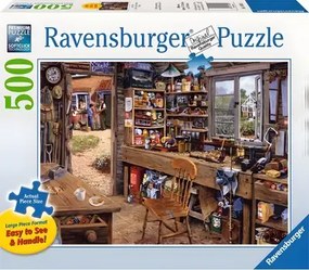 RAVENSBURGER Puzzle Tátova dílna XXL / 500 dílků / velké díly