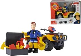 SIMBA Čtyřkolka Mercury Hasič Sam s figurkou / 3-8 let