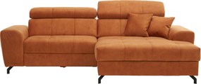 XXXLutz ROHOVÁ SEDAČKA, textil, oranžová Carryhome - Sedací soupravy - 000812004402