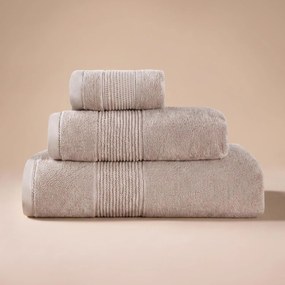 Bavlněné Ručníky a osušky BELLA CASA - béžová Velikost: ručník 50 x 100