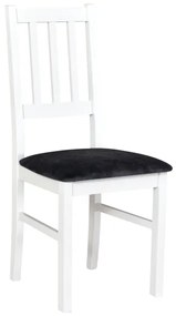 Drewmix jídelní sestava DX 42 odstín dřeva (židle + nohy stolu) ořech, odstín lamina (deska stolu) ořech, potahový materiál látka